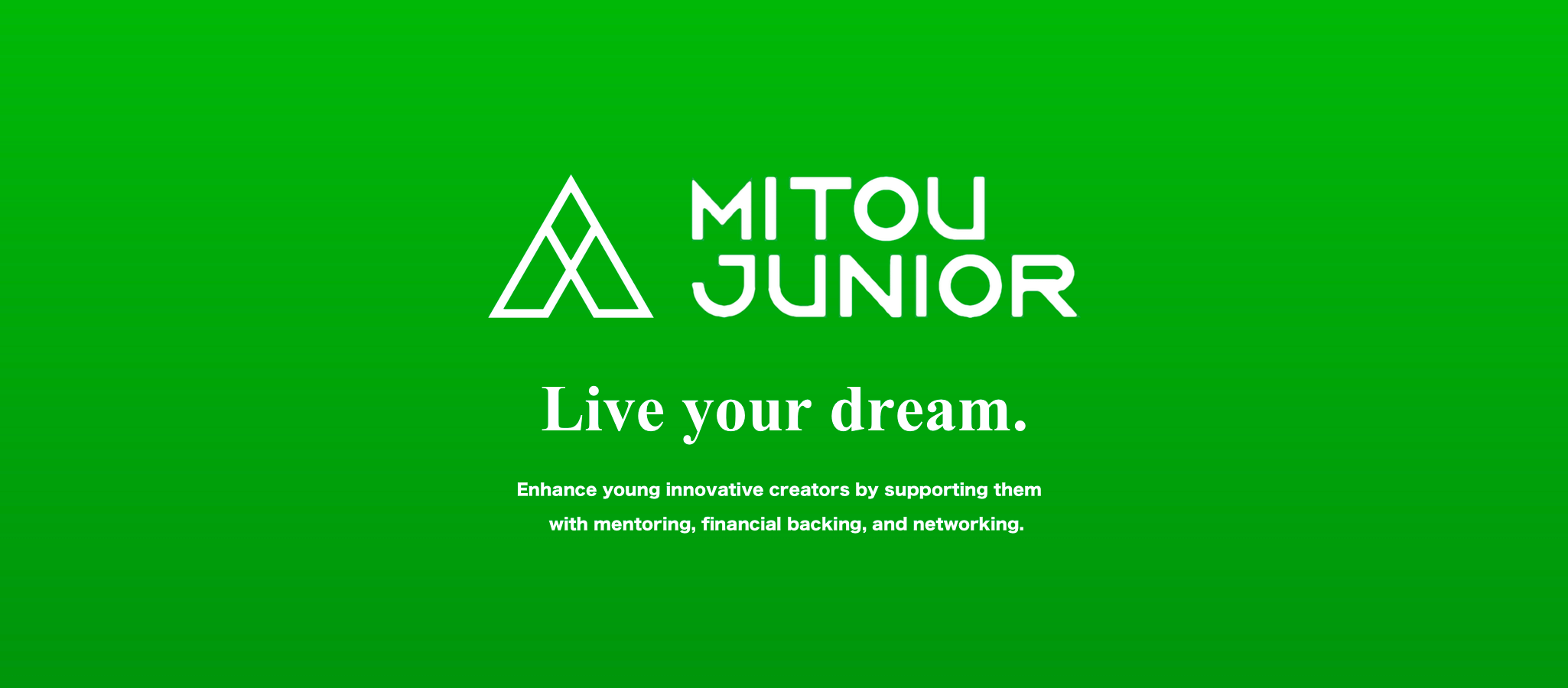 MITOU Junior - Enhance Young Innovative Creators Program